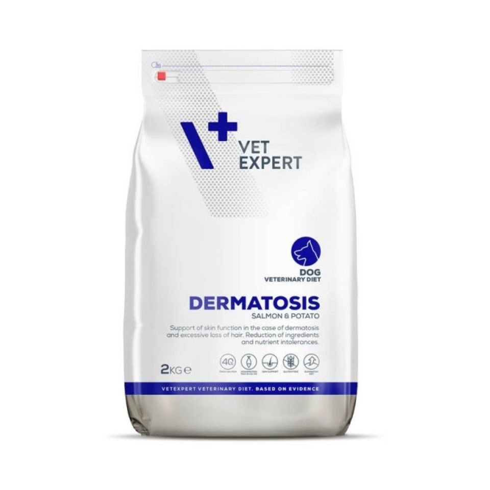 VET EXPERT Veterinary Diet Dog Dermatosis Lax&Potatis 2 kg - Fera.se